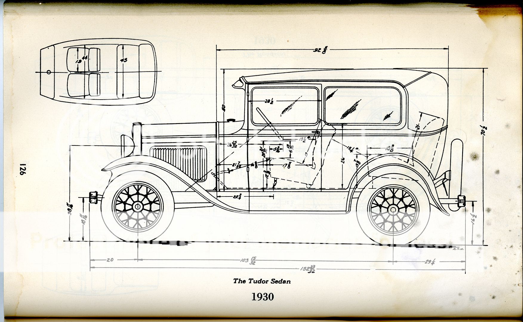 model A coupe or pick up dimensions | The H.A.M.B.