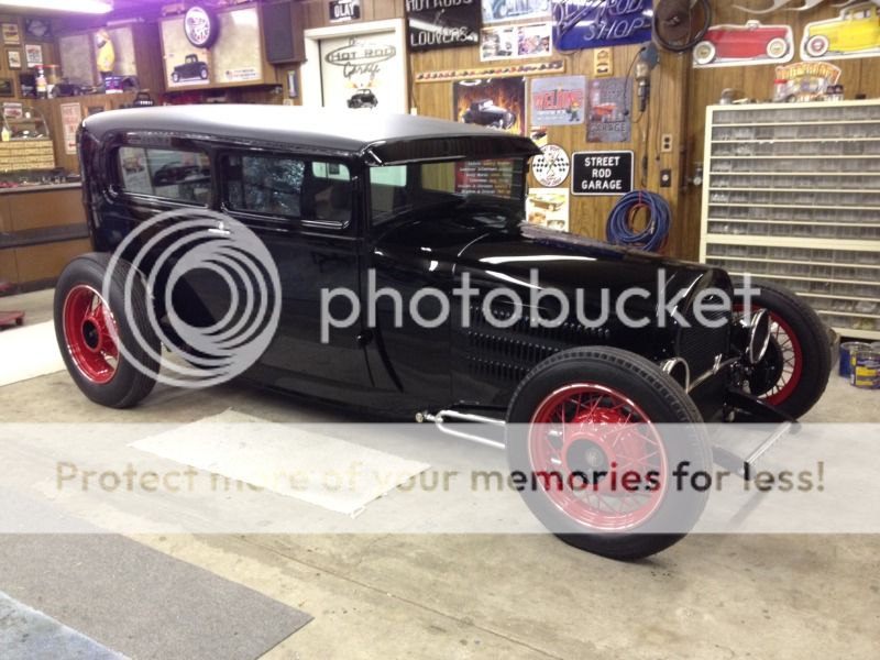 Model A Sedan on deuce rails...pics? | The H.A.M.B.